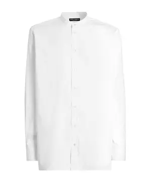 Dolce & Gabbana Dolce Gabbana Mandarin Collar Long Sleeved Shirt