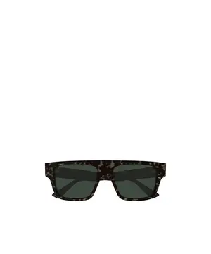 Gucci Rectangular Sunglasses - Black