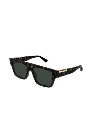 Gucci Rectangular Sunglasses - Black