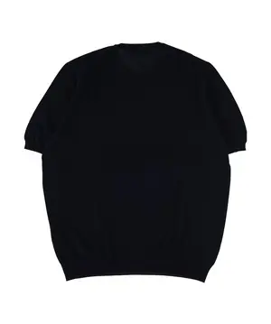 GRAN SASSO Short Sleeved Knitted Jumper - Black