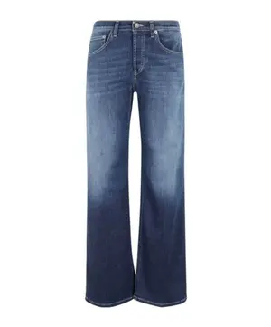DONDUP Jacklyn Wide-leg Jeans - Blu
