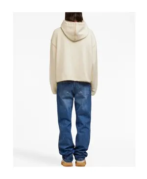 Ami De Coeur Tulle Hoodie With Embellished Logo