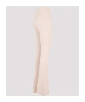 Peserico High-waist Knitted Flared Trousers