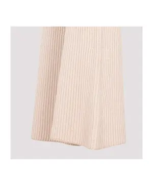 Peserico High-waist Knitted Flared Trousers