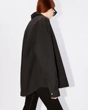 Kenzo Logo Patch Buttoned Padded Shirt