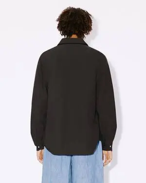 Kenzo Logo Patch Buttoned Padded Shirt