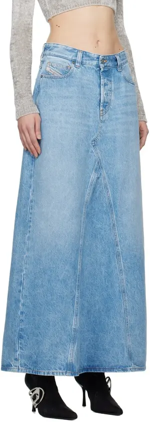 DIESEL® De Pago Denim Maxi Skirt