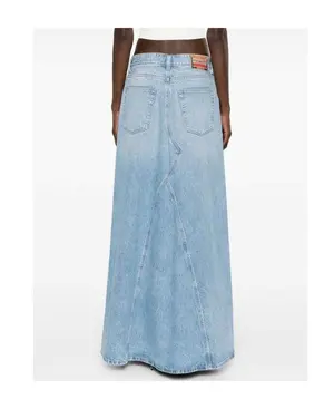 DIESEL® De Pago Denim Maxi Skirt