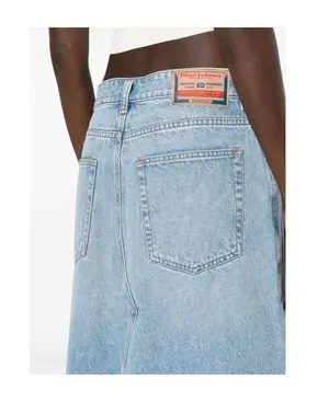 DIESEL® De Pago Denim Maxi Skirt
