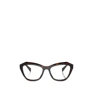 Prada Butterfly Frame Eyeglasses - Black