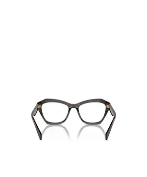 Prada Butterfly Frame Eyeglasses - Black