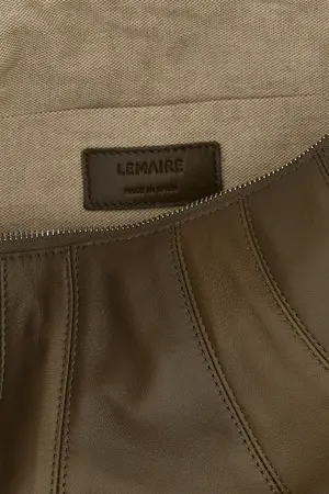 LEMAIRE Fortune Croissant Shoulder Bag - Brown