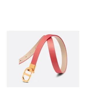 Dior 30 Montaigne Reversible Belt - Nude