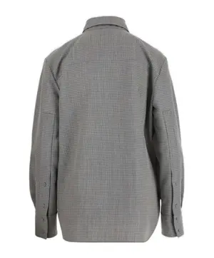 JIL SANDER Long-sleeved Checked Shirt