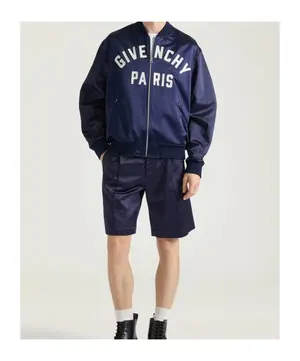 Givenchy Paris Couture Seam Bomber Jacket