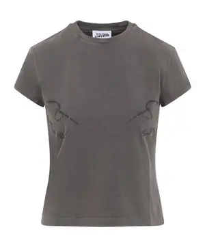 JEAN PAUL GAULTIER Short Sleeve T-shirt - Black