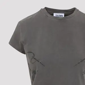 JEAN PAUL GAULTIER Short Sleeve T-shirt - Black