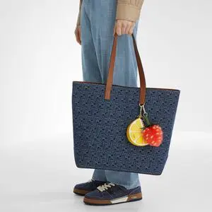 Fendi Ff Jacquard Medium Tote Bag
