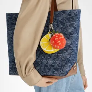 Fendi Ff Jacquard Medium Tote Bag