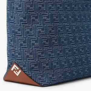 Fendi Ff Jacquard Medium Tote Bag