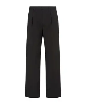 Emporio Armani Tailored Trousers With Zipper Pockets