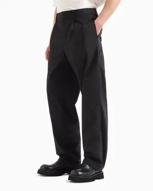 Emporio Armani Tailored Trousers With Zipper Pockets