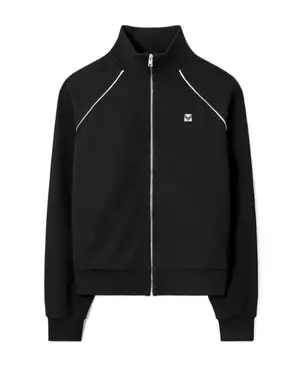 Tory Burch Chevron Patch Zip-up Jacket