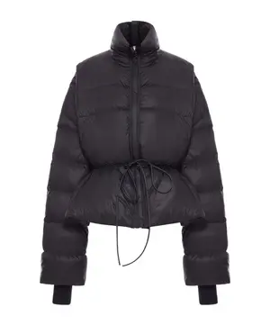 Rick Owens Padded High-neck Jacket