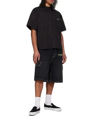 Off-White Logo-embroidered Shirt