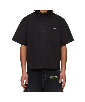 Off-White Logo-embroidered Shirt
