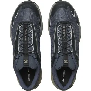 SALOMON Xt-slate Lace-up Mesh Panel Sneakers - Black