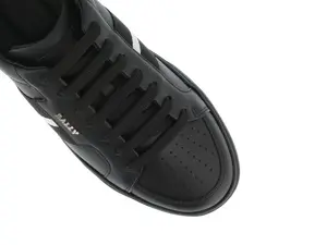 Bally Low Top Sneakers With Logo Plaque - Black