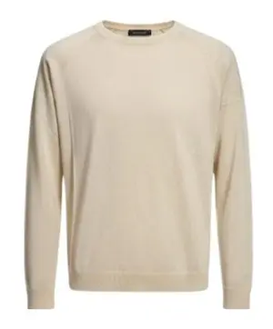 Eleventy Long-sleeved Crew Neck Sweater - Nude
