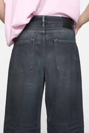 Acne Studios 1981 Logo-patch Jeans - Black