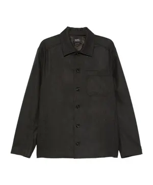 A.p.c. Long Sleeve Shirt - Black