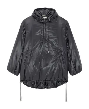 Saint Laurent Logo Embossed Drawstring Jacket