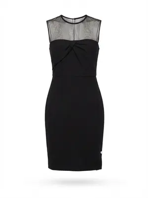 Max Mara Sleeveless Crewneck Sheath Dress