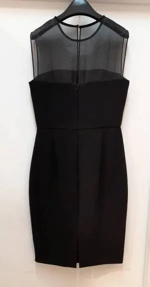 Max Mara Sleeveless Crewneck Sheath Dress