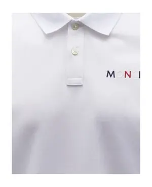 Moncler Logo-embroidered Polo Shirt