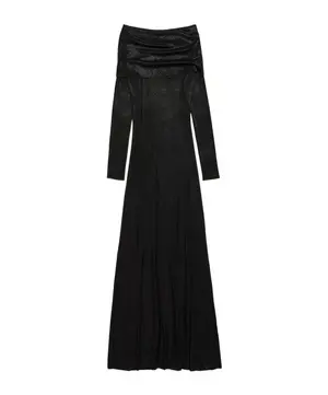 Balenciaga Metallic Evening Dresses