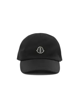 Moncler Logo Baseball Cap - Black