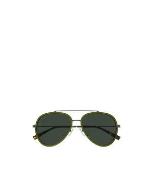 Gucci Aviator Frame Sunglasses - Black