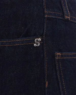 Sportmax Spdora Wide Leg Jeans - Black