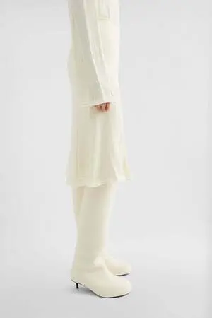 JIL SANDER Envers Satin Flared Skirt