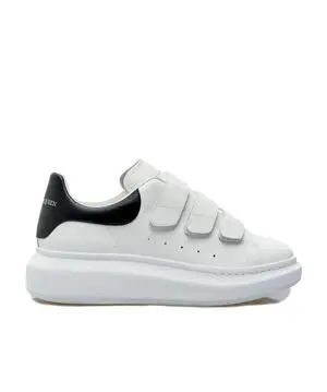 Alexander McQueen Oversized Triple Strap Sneakers - White