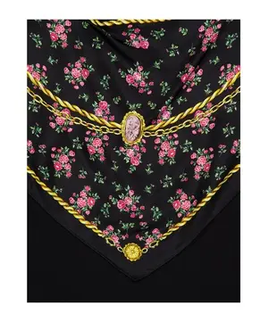 Dolce & Gabbana Sleeveless Top With Detachable Scarf