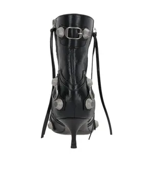 Balenciaga Cagole Pointed Toe Ankle Boots