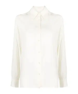 Officine Générale Pointed Collar Button-up Shirt - White