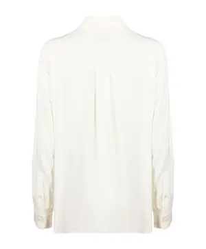 Officine Générale Pointed Collar Button-up Shirt - White