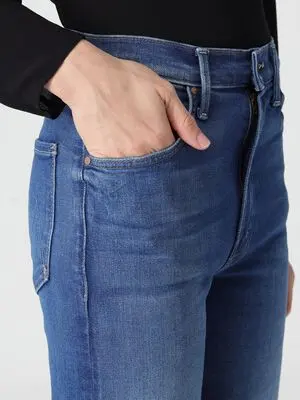MOTHER High Waist Straight Leg Jeans